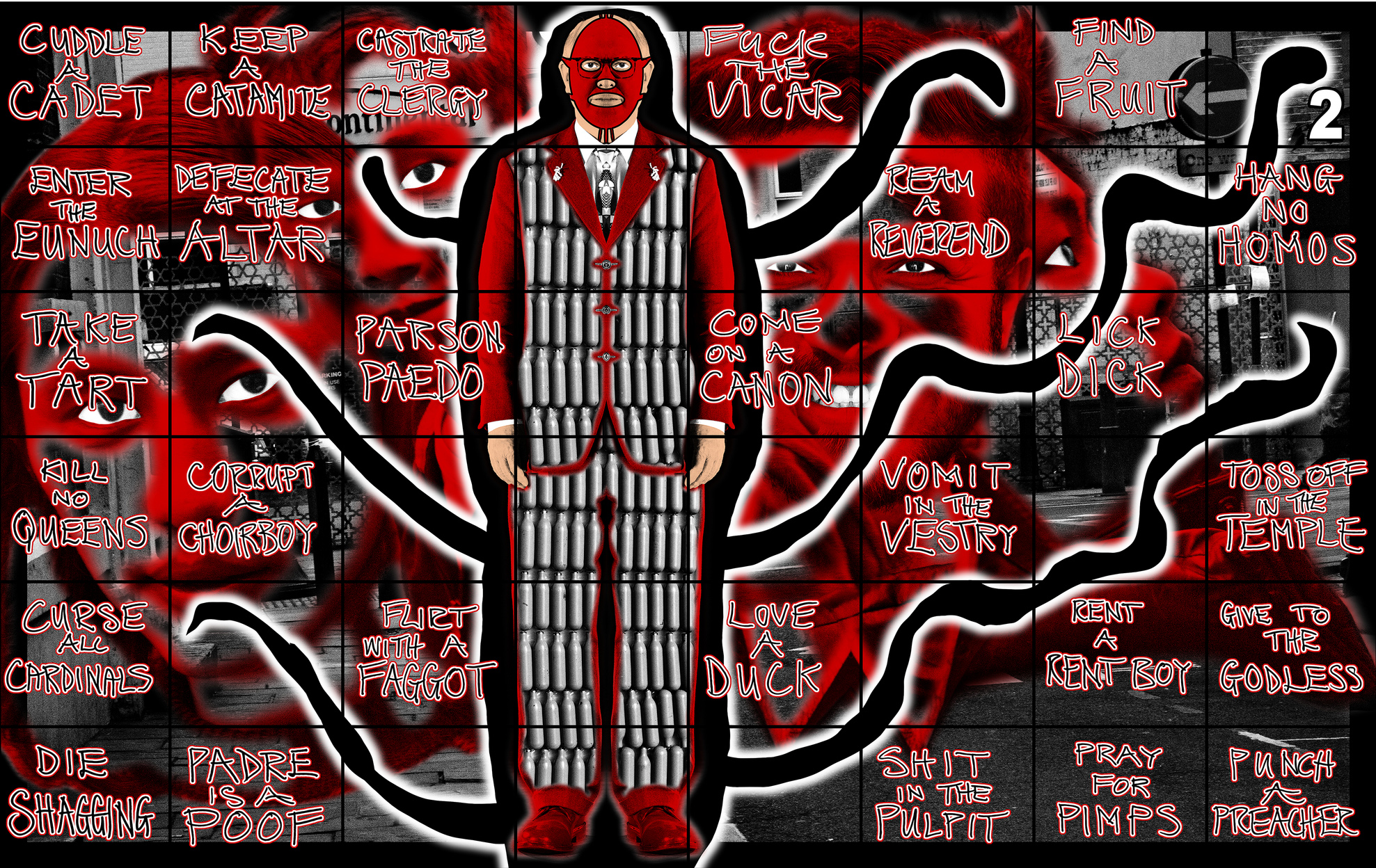 Gilbert and George: ‘Scapegoating Pictures for London’